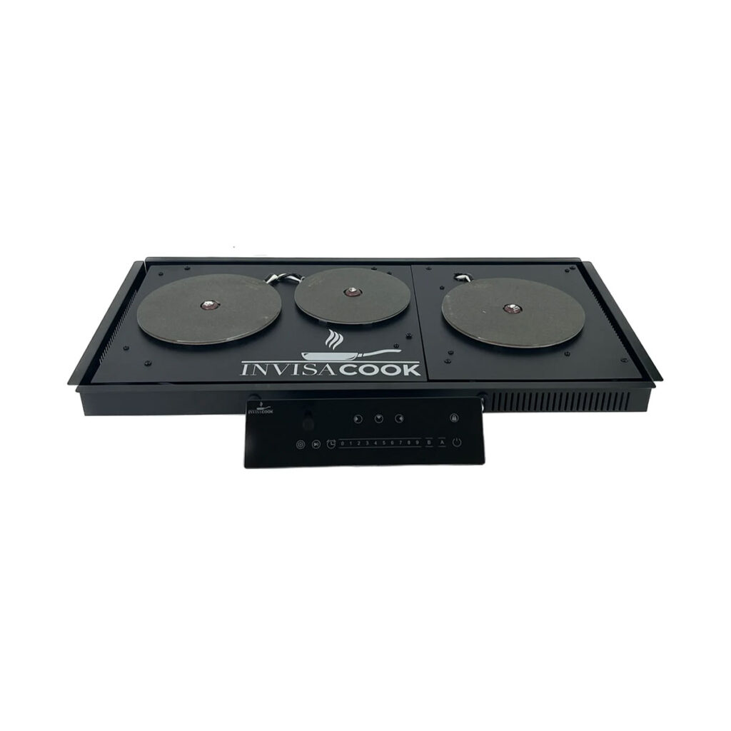 INVISA COOK 3 BURNER INDUCTION UNIT - Metallica Appliances